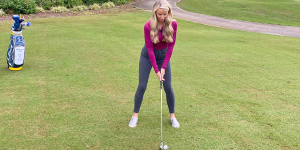 Quick Tip With LPGA Instructor Meredith Kirk: Ball Above Your Feet